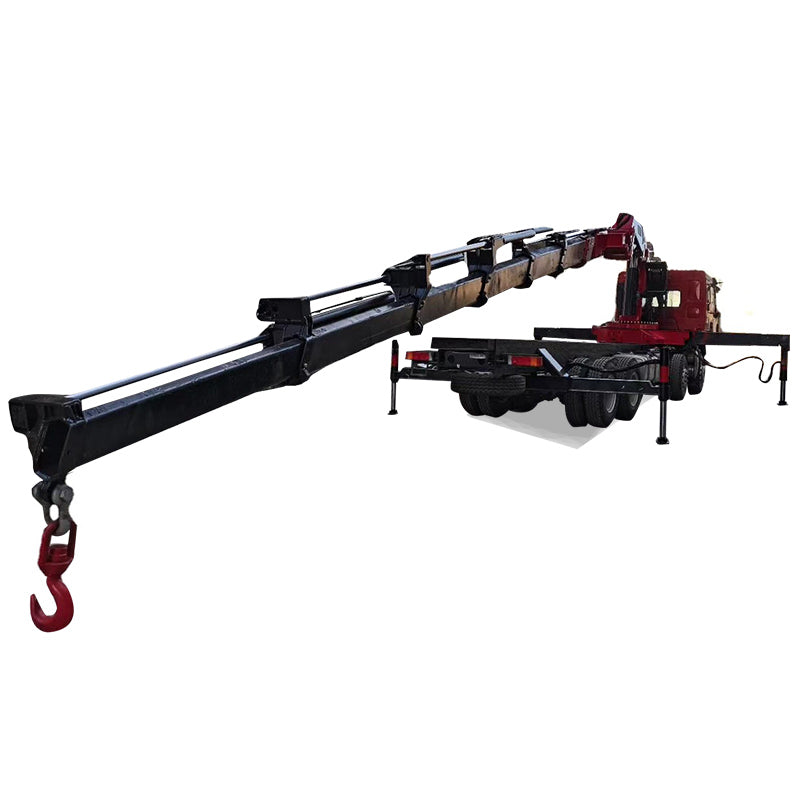 35 tons knuckle boom truck-mounted crane Remote control 7 knuckle boom ...